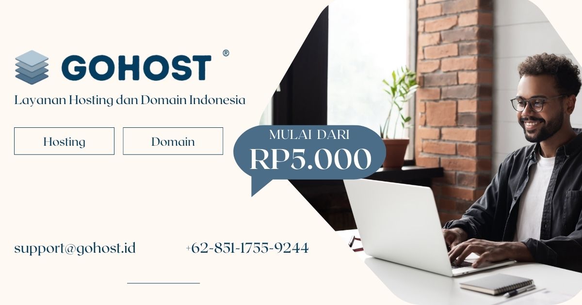 Gohost - Hosting Murah & Terpercaya di Indonesia